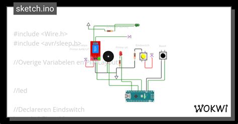 printer beveiliging prt 2 v2 wokwi esp32 stm32 arduino simulator