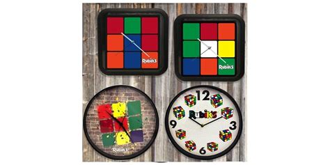 Rubiks Cube Time To Solve Wall Clock