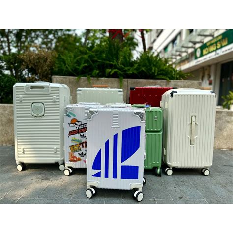 ChÍnh HÃng Vali Das Size 2022 TrẮng Logo Xanh Shopee Việt Nam