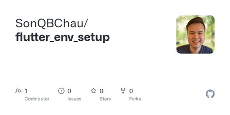 Github Sonqbchauflutterenvsetup