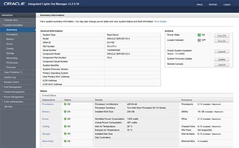 Launch Oracle System Assistant Remotely Using The Oracle Ilom Web