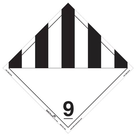 Dangerous Goods 9 Decal Ez Truck Store