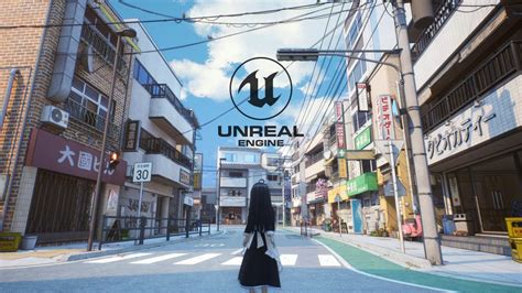 Ue5 Japanese Street Anime Scene Map Showcase Demo Download Youtube