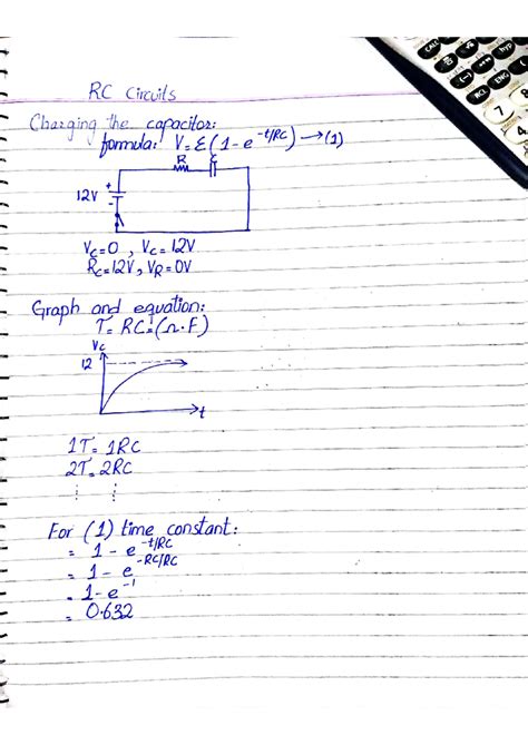 RC Circuits Mixed Signal Circuit Design Studocu