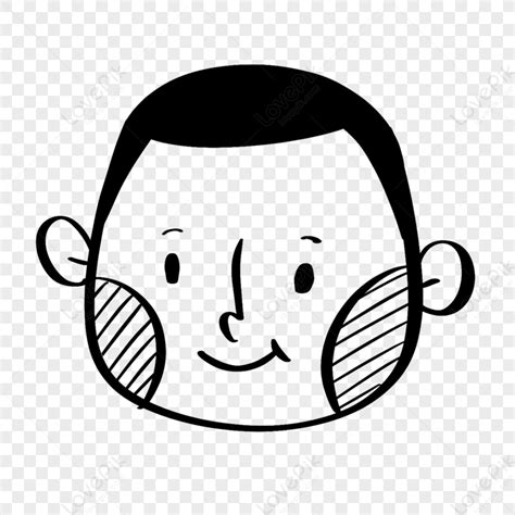 만화 가족 일러스트 귀여운 캐릭터 그림 삼촌 둥근 머리영상아름다운 Png 일러스트 무료 다운로드 Lovepik