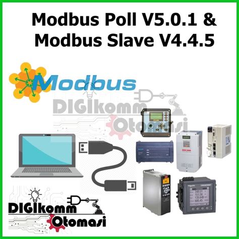 Jual Modbus Poll And Slave Simulator Software Kab Jombang Dunia Otomasi Tokopedia