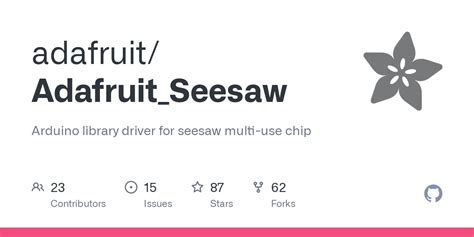 Github Adafruitadafruitseesaw Arduino Library Driver For Seesaw