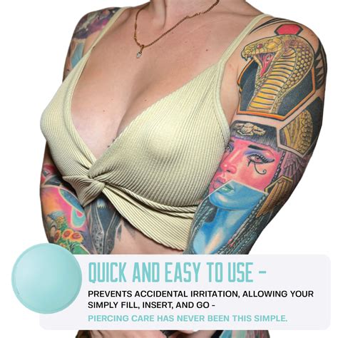 Nipple Piercing Soaker Set Wholesale Piercing Aftercare Cups Base