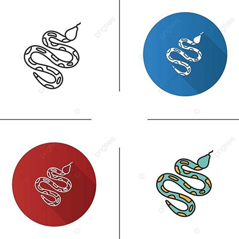 Python Icon Vector Contour Snake Vector Vector Contour Snake PNG And Vector With Transparent