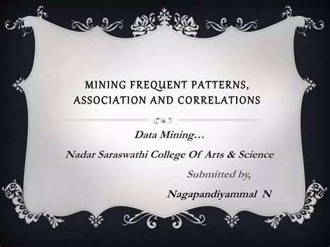 data mining ppt