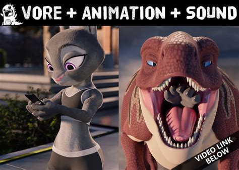 Raptor Season Vore Animation By Slousberry — Weasyl