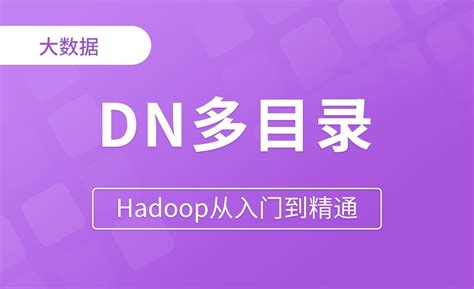 Dn多目录及磁盘间数据均衡 Hadoop从入门到精通 编程开发教程 虎课网