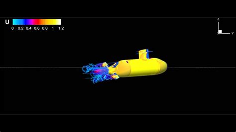 Joubert Bb2 Submarine In Controlled 2020 Zigzag Maneuver View2 Youtube