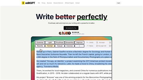 Editgpt Revisiones Tutoriales Alternativas 2025