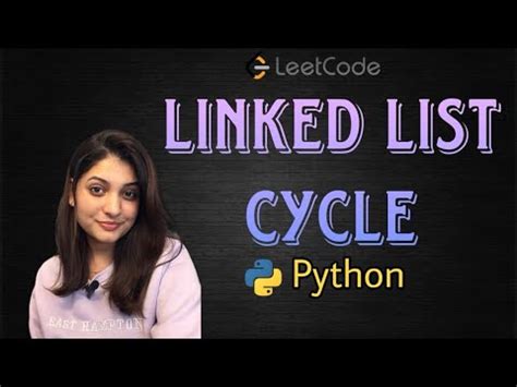 Leetcode Linked List Cycle Python YouTube