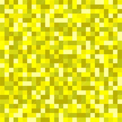 Motif De Pixel Jaune Ou Arrière Plan En Pixel Art Vecteur Premium