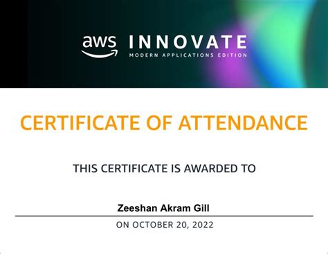 Zeeshan Akram Gill On Linkedin Awscloud Innovate2022 Applicationmodernization Orchestration