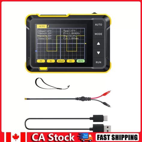 Handheld Oscilloscope 800vpp Electronic Component Tester 1000mah Type C