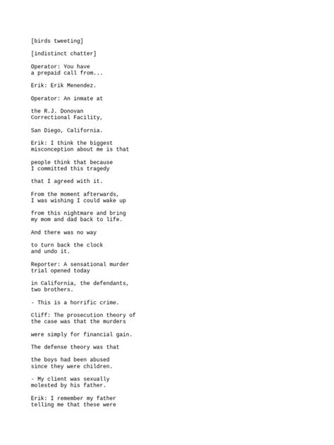 Watch Menendez Menudo Boys Betrayed Season 1 Episode 1 Roy Tells