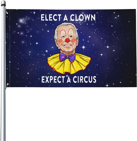Joe Biden The Clown Flag 3x5 Ft Uv Fade Resistant