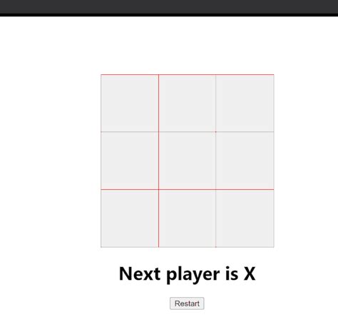 Interactive Tic Tac Toe Game In React