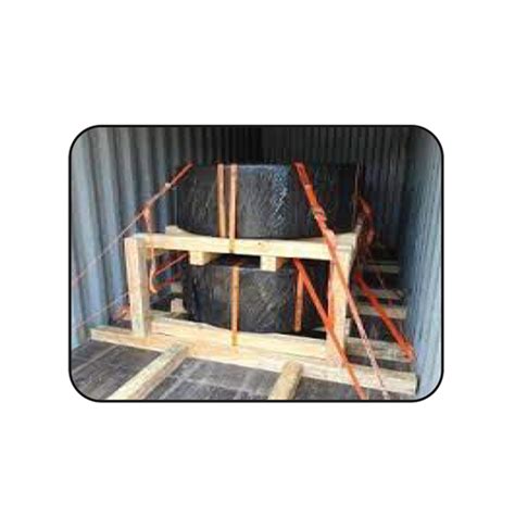 Container Lashing System With Wooden Chocking Color Orange At Best