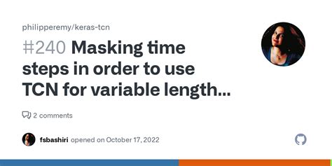 Masking Time Steps In Order To Use TCN For Variable Length Sequences