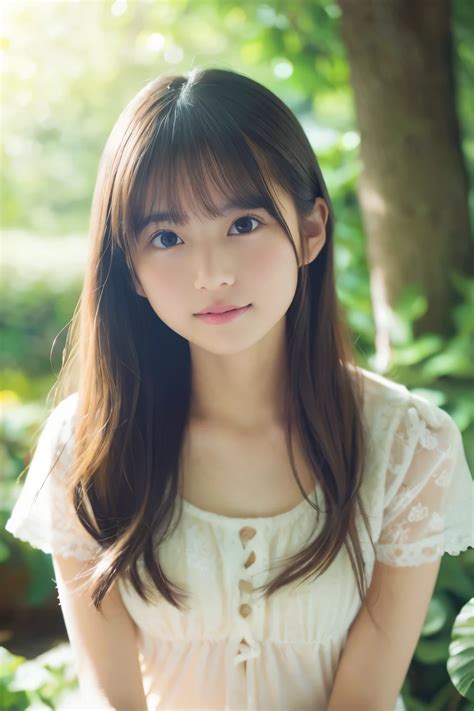 娃娃脸女孩、美丽细致的眼睛、美丽细致的嘴唇、极其细致的眼睛和 Seaart Ai