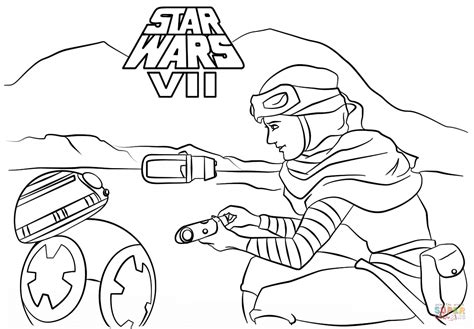 Star Wars Coloring Pages The Force Awakens At Getdrawings Free Download