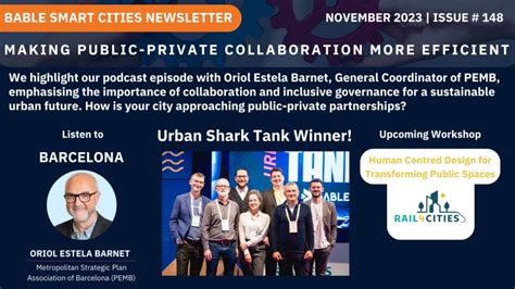 Making Public Private Collaboration More Efficient Bable Smart Cities