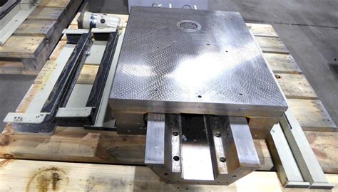 Pneumo Precision 24″ X 30″ Precision Air Bearing Linear Dovetail Slide 7 12″h 16″ Travel C