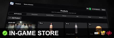 Pickle's In-Game Store | Tebex Integration & Server Store System - FiveM Releases - Cfx.re Community