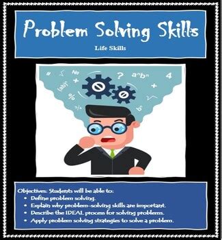 Life Skills Lesson Life Skills Worksheets PROBLEM SOLVING SKILLS