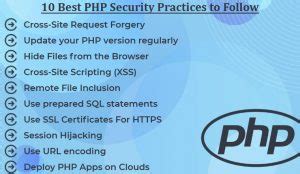 Top PHP Security Best Practices ETatvaSoft Blog