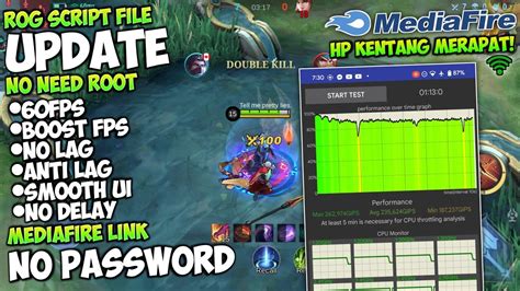 Enable ROG Performance Mode Port Android Script File Stable FPS For