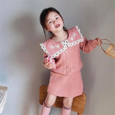 핑크미니투피스 여아투피스 여아상하복 여아니트 니트치마 세컨웨어 헬로마켓