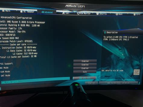 How Do I Enable Tpm2 0 I Think My Motherboard Doesnt Allow It Pcmasterrace