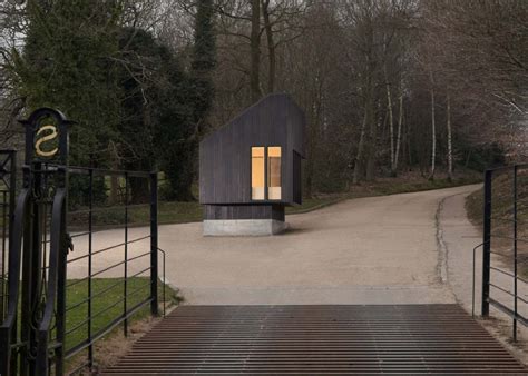 Nord Architectures Charred Timber Gatehouse For Knole House