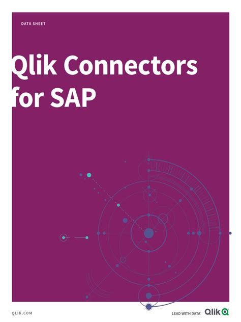 Qlik Connectors For Sap Data Sheet Pdf Sap Se Business Intelligence