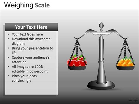 weighing scale powerpoint presentation slides db powerpoint slide