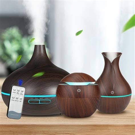 Buy 3pcs Colorful Led Light Rc Aromatherapy Essential Oil Diffuser