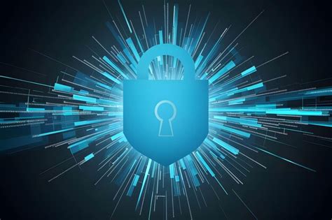 Premium Photo Abstract Portrayal Of Data Protection Embodying The
