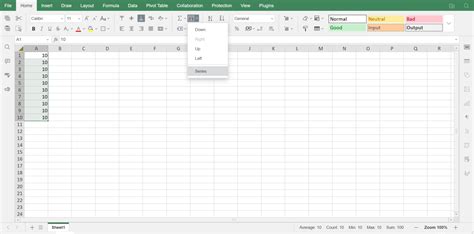 How To Use Fill Series In Excel Sheet ONLYOFFICE Blog