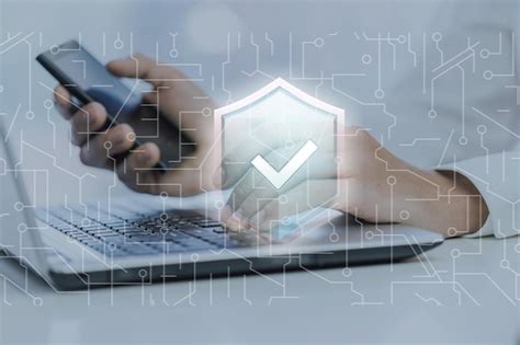 Premium Photo Persons Hand Enters A Password For The Validation Process Safe Data Protection