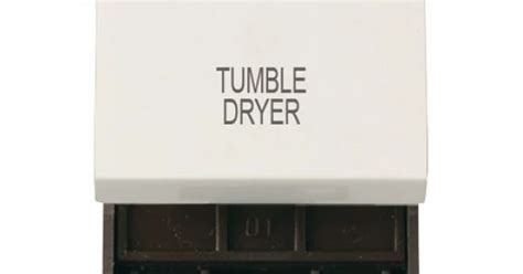 Huddersfield Electrical Merchants LtdMiniGrid Polar White 20A Twin Width Double Pole TUMBLE