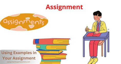 Using Examples In Your Assignment Assignment Expert Solution