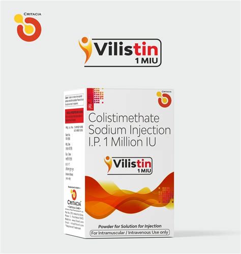 Vilistin 1miu Colistimethate 1 Miu Injection At Rs 1400 Vial In Panchkula Id 24008571291
