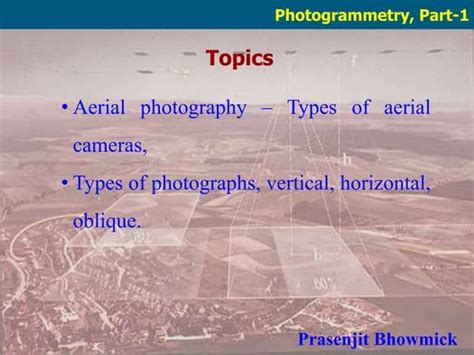 Photogrammetry Stereoscopy And Parallax Pdf