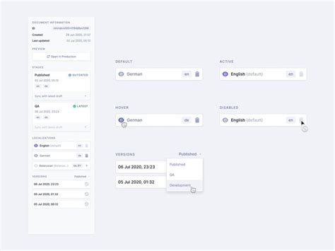 Document Sidebar Sidebar Design Panel Siding User Interface Design