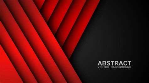 Red Background Vector Layer Overlapping On Dark Space For Background Design 27957912 Vector Art